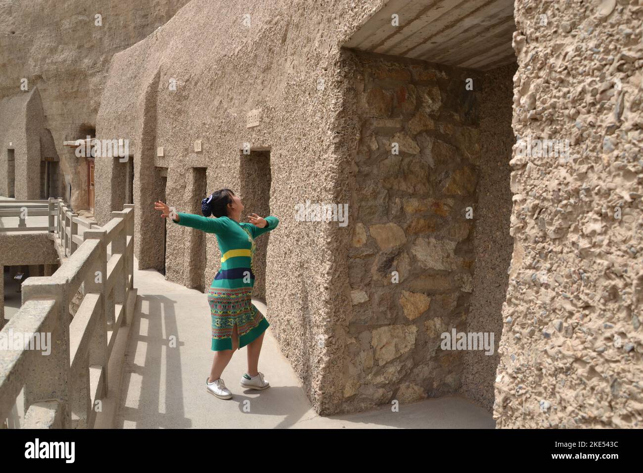 Mogao grottoes wall hi-res stock photography and images - Alamy