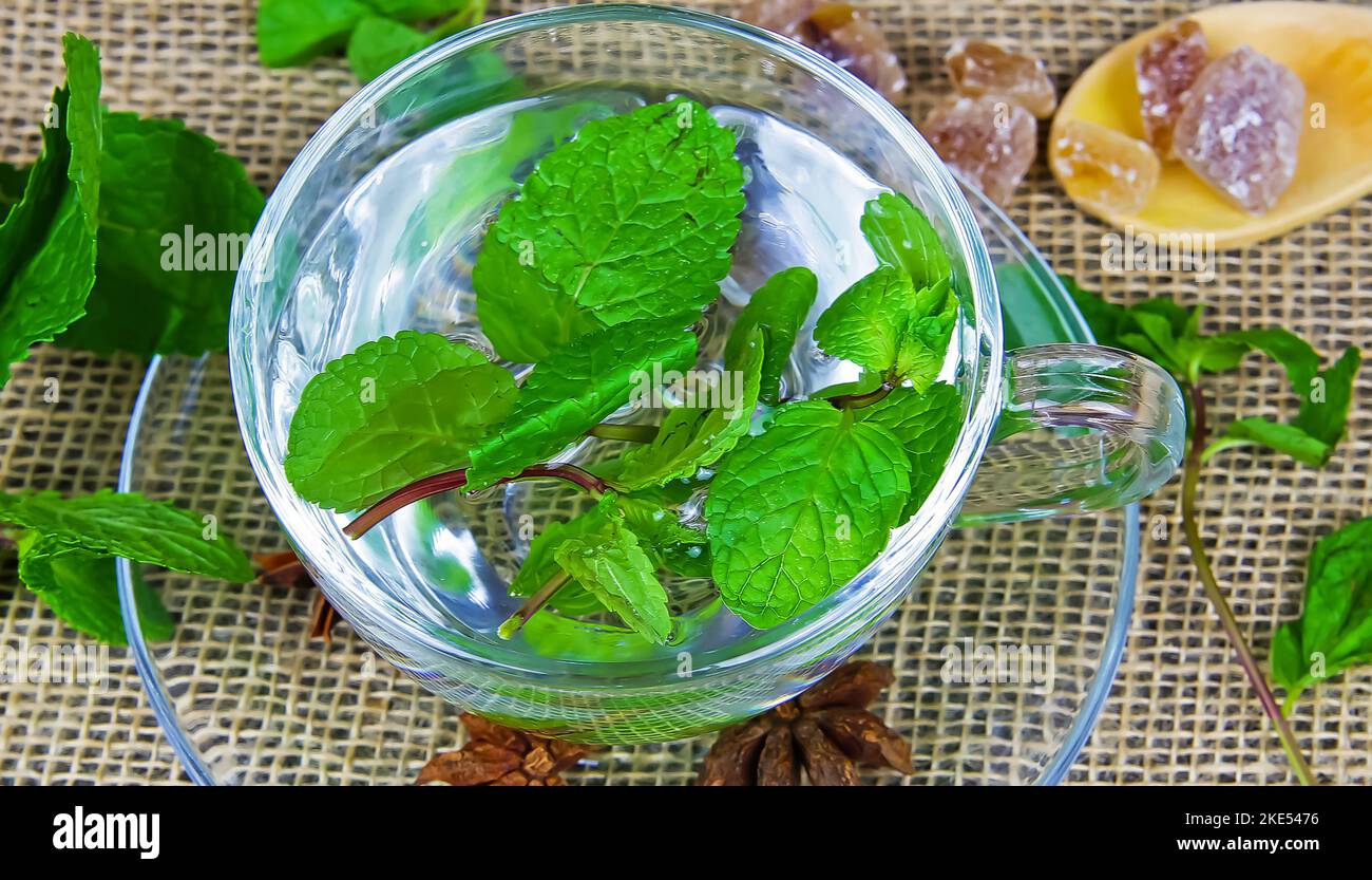 Transparent tea glass hi-res stock photography and images - Alamy
