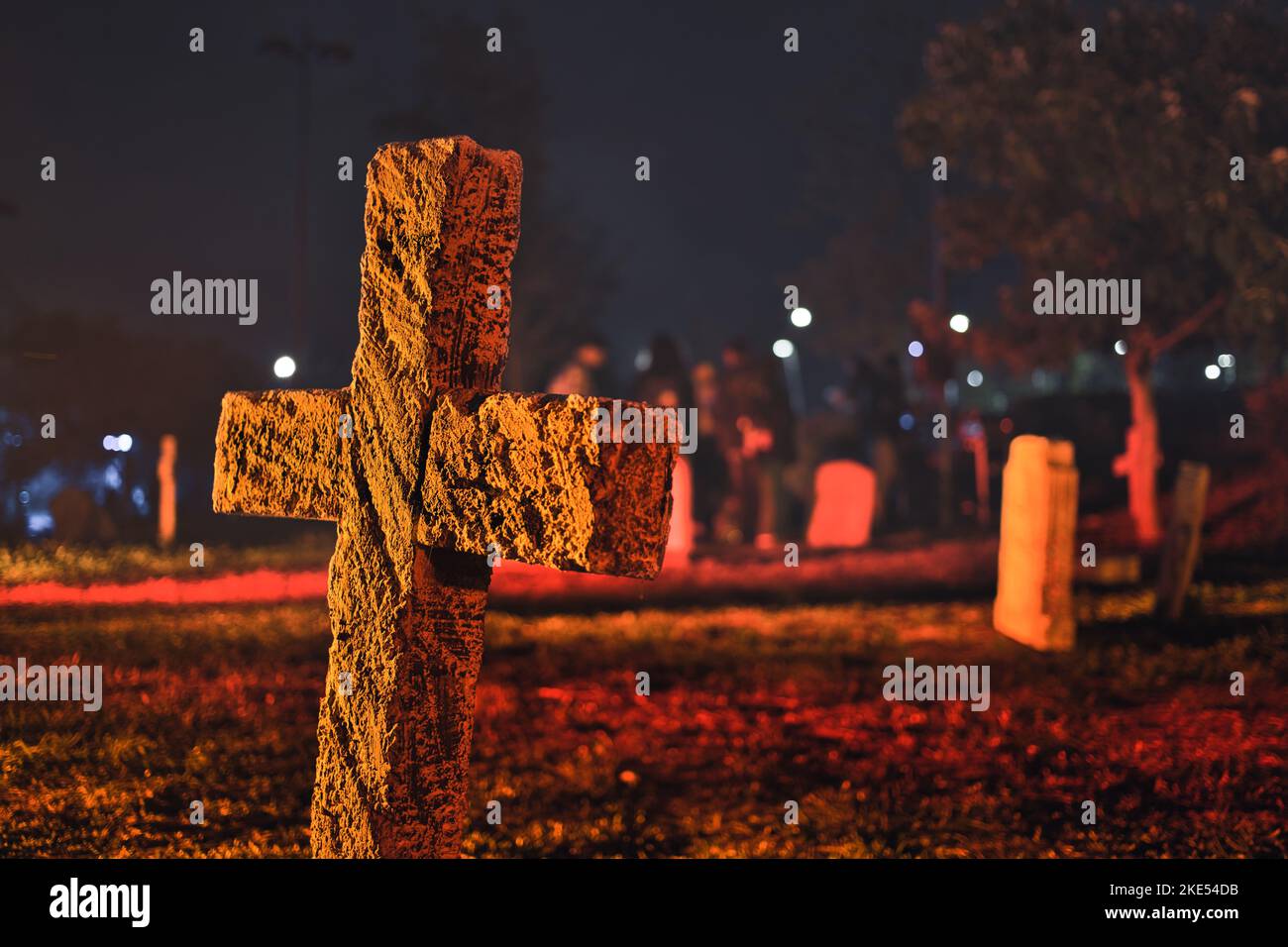 Cementerio de terror hi-res stock photography and images - Alamy