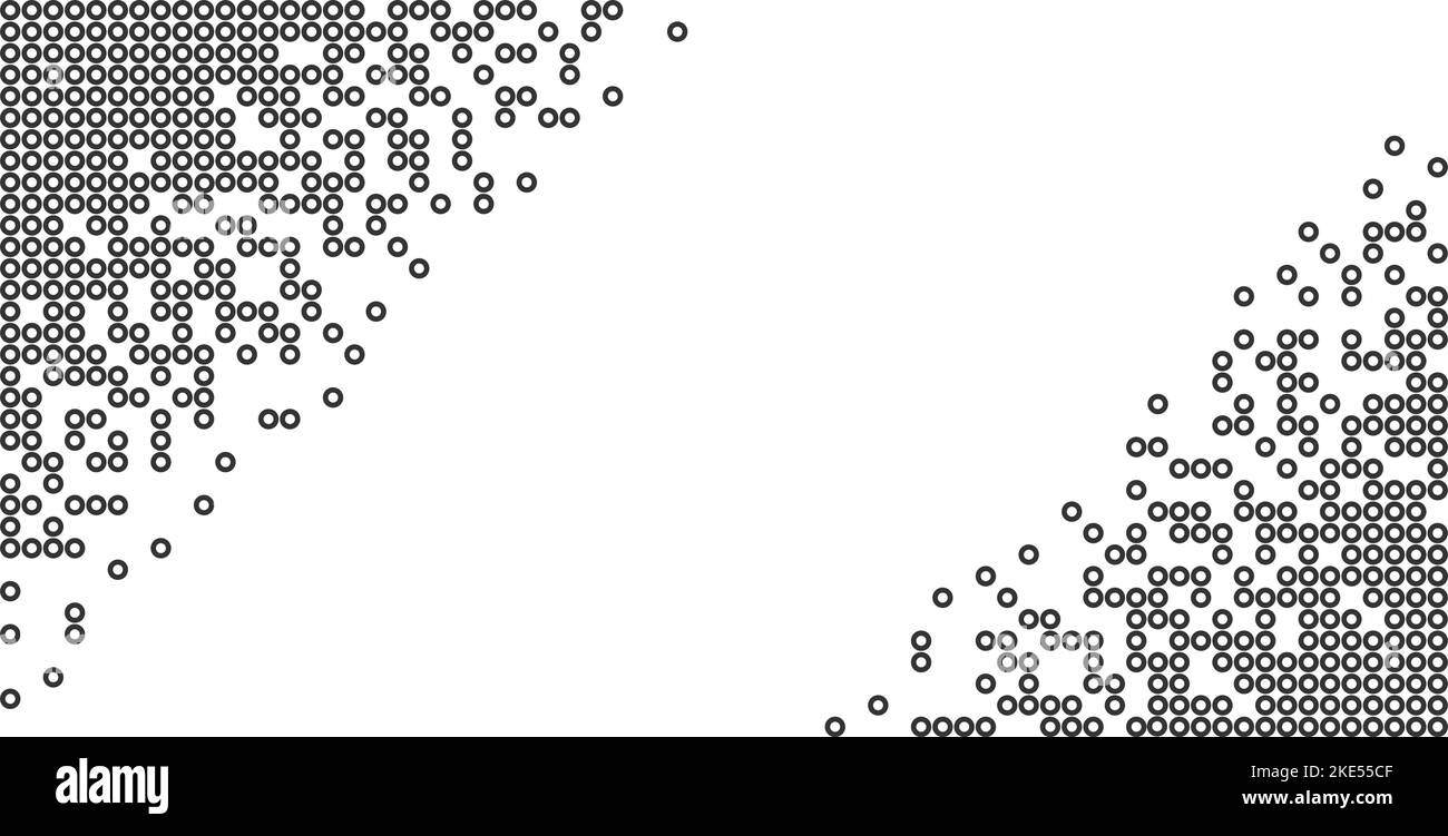 Small circles on a white background. Vector. Pattern. little geometric ...