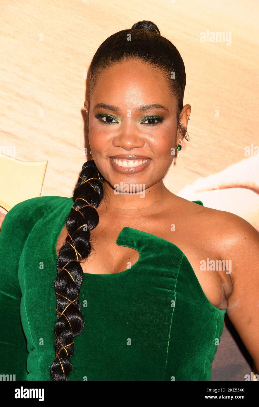 CENTURY CITY, CA - NOVEMBER 09: Weruche Opia attends the Los Angeles Premiere of Netflix's ...