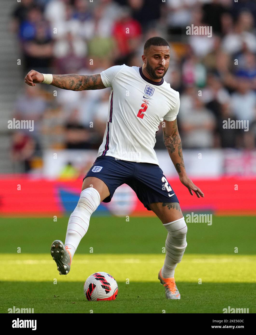 File photo dated 14-06-2022 of England's Kyle Walker. England have ...