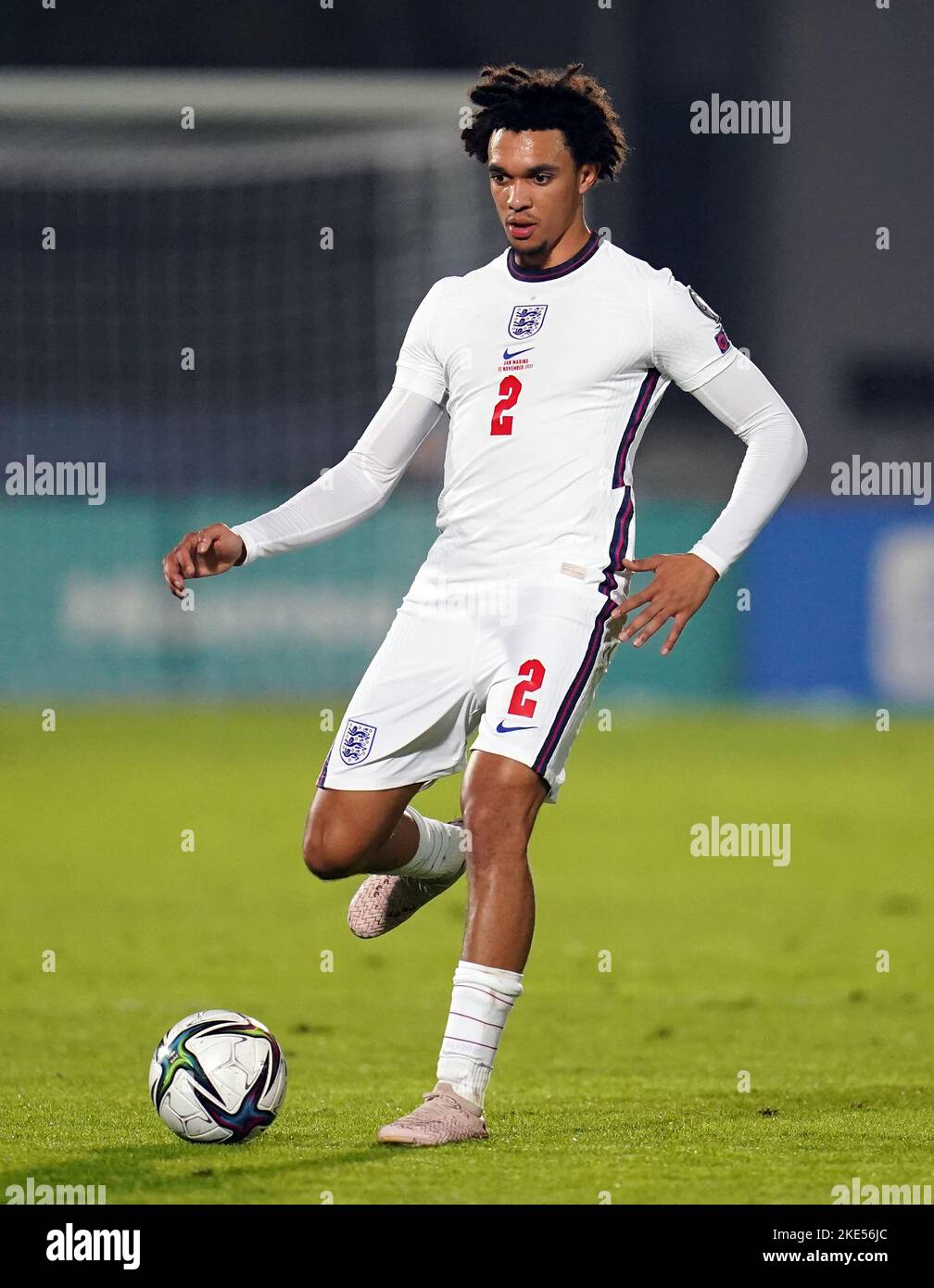 File photo dated 15-11-2021 of England's Trent Alexander-Arnold ...
