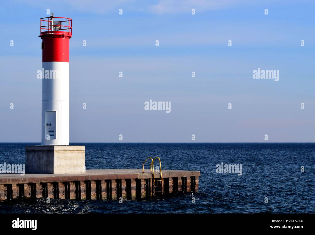 Lighthouse on the big Rideau lake Stock Photo - Alamy