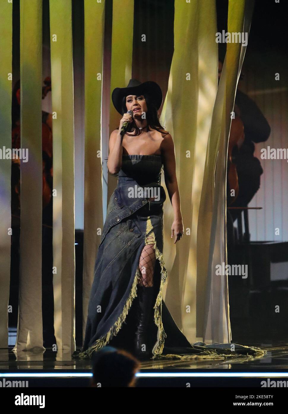Nashville, TN, USA. 9th Nov, 2022. Katy Perry on stage for The Country ...