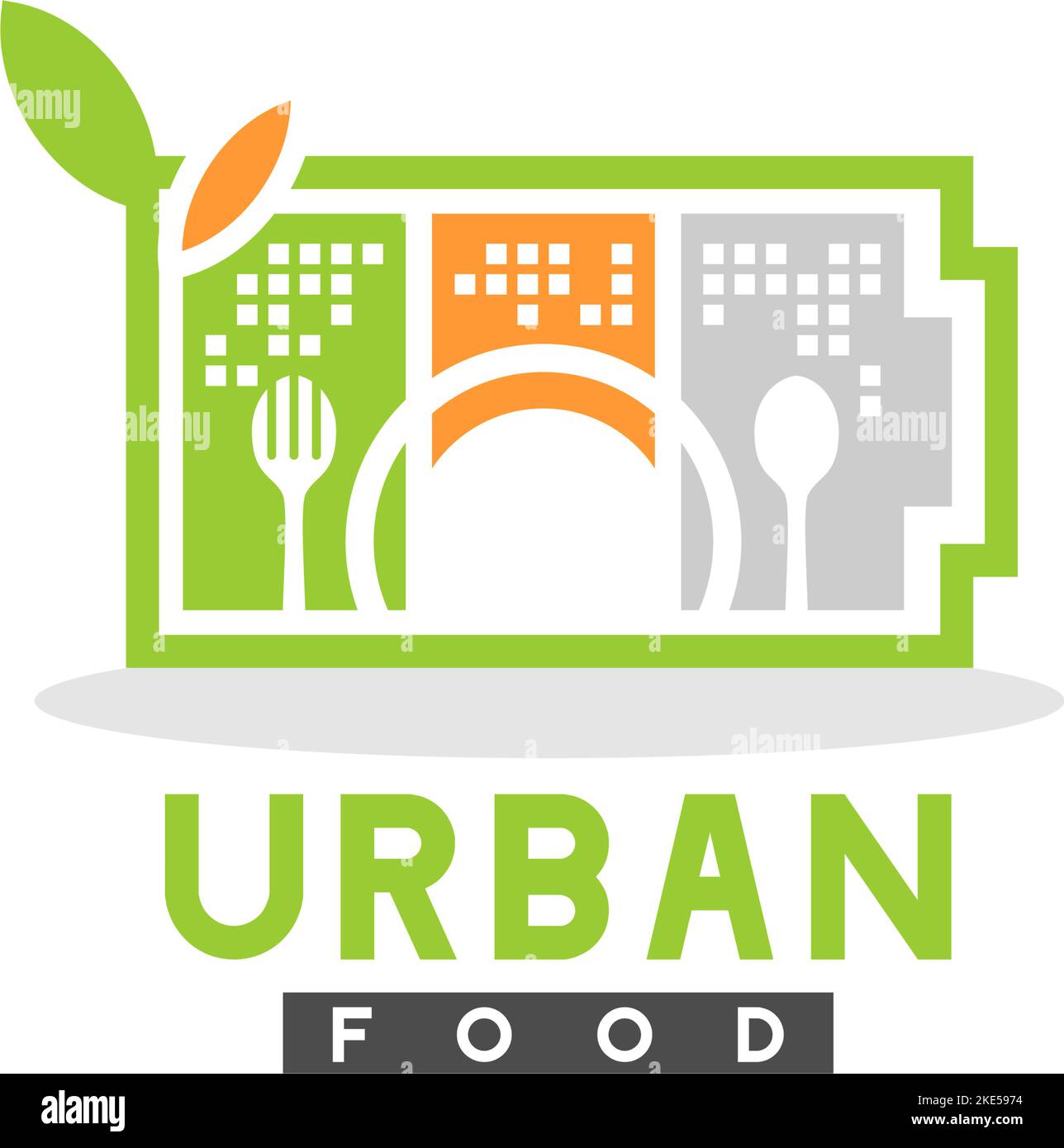 Urban Restaurant Logo Urban Food Logo Cliparts, Stock Vector And
