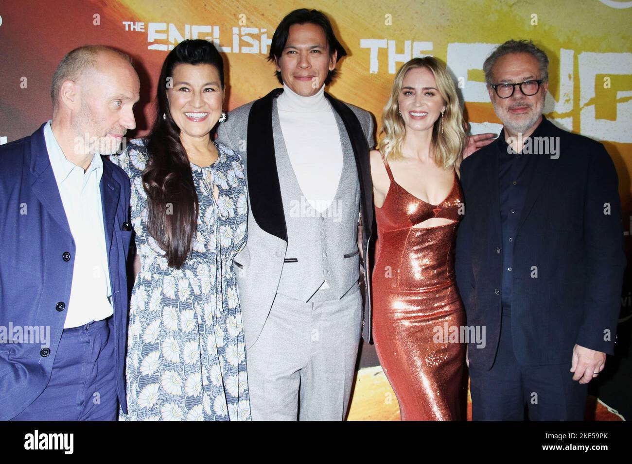 New York Premiere Of 'The English' TV Series -PICTURED: Hugo Blick, Kimberly Guerrero, Chaske ...