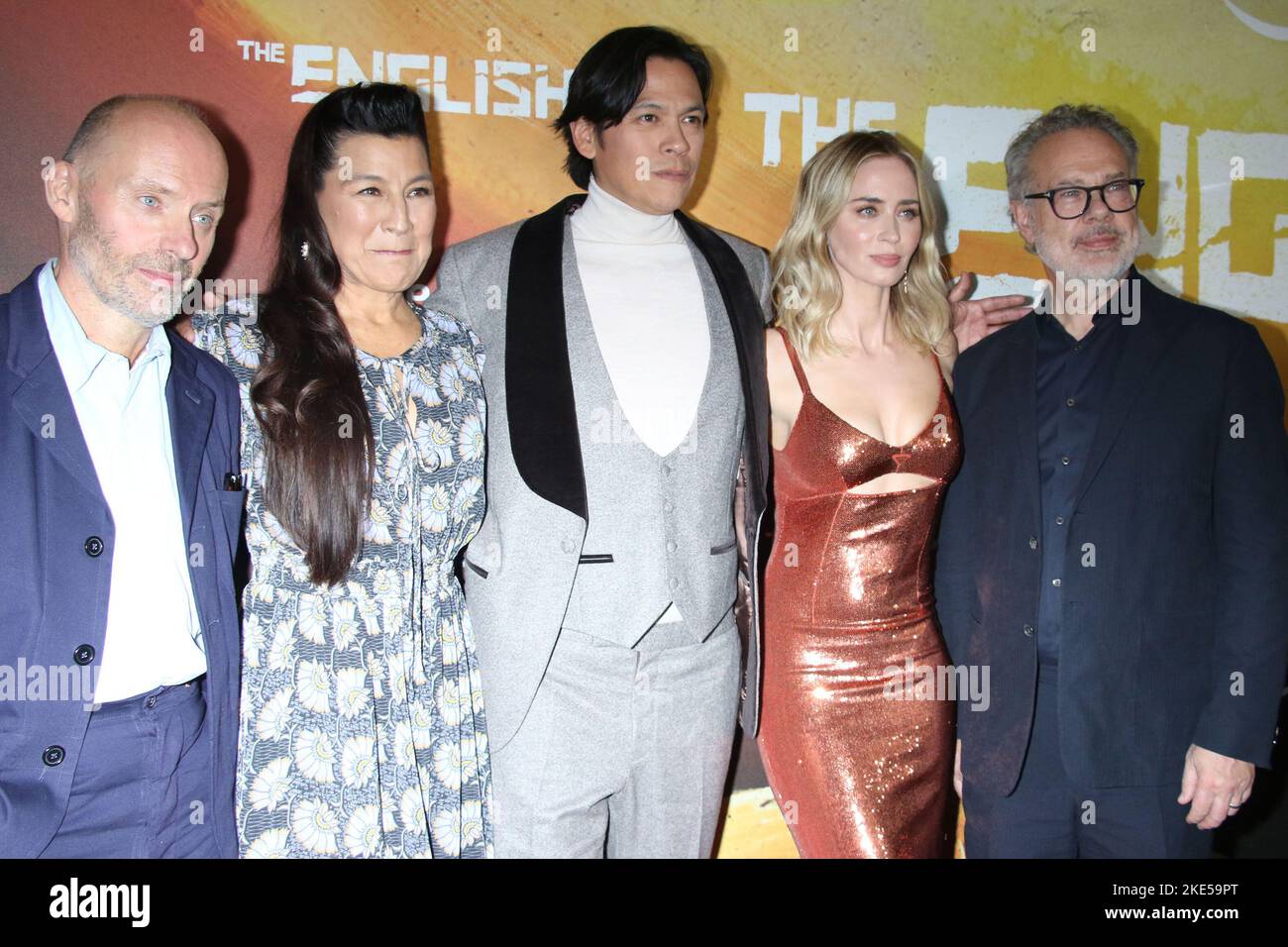 New York Premiere Of 'The English' TV Series -PICTURED: Hugo Blick, Kimberly Guerrero, Chaske ...