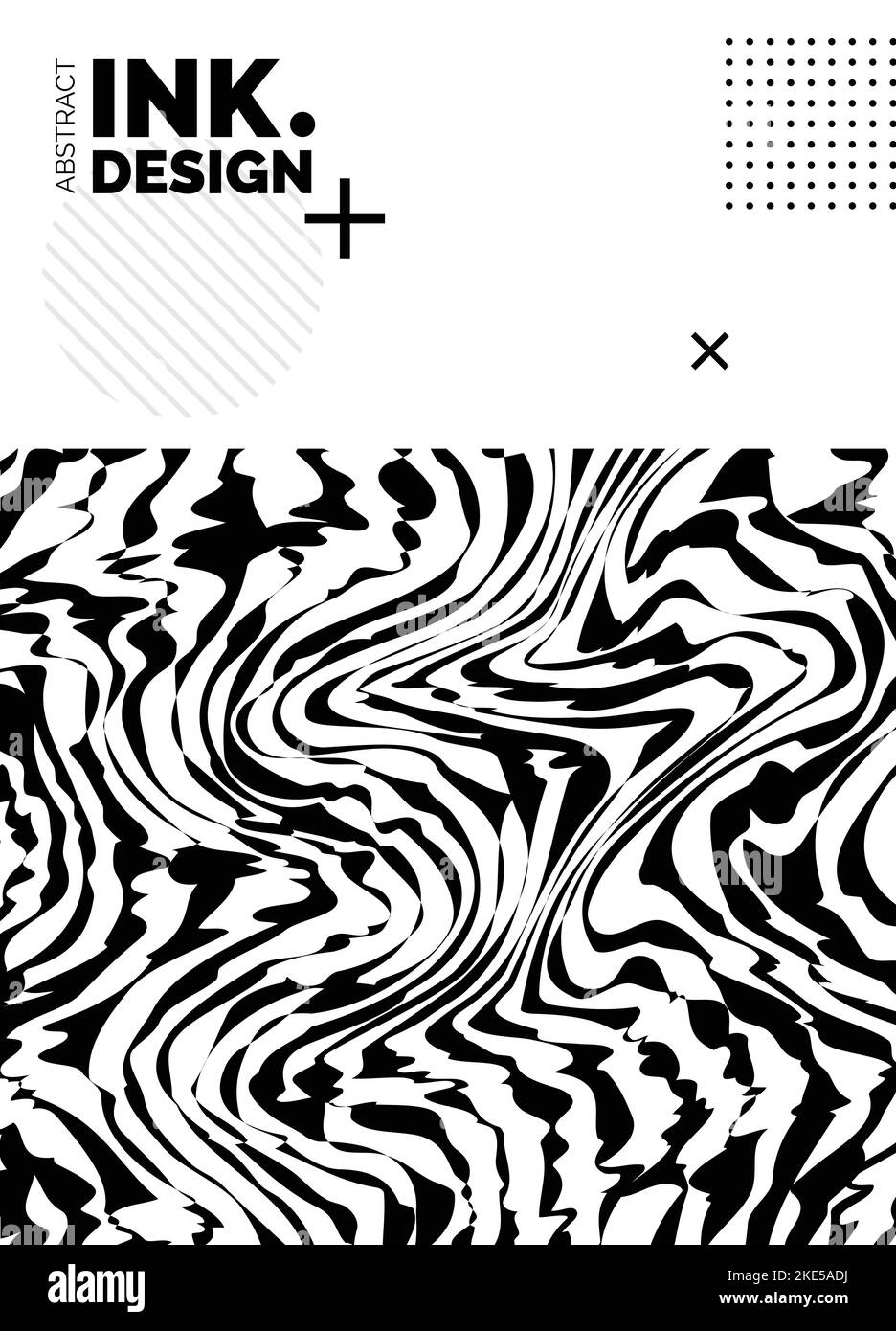 Cover annual report template Black and White Stock Photos & Images - Alamy