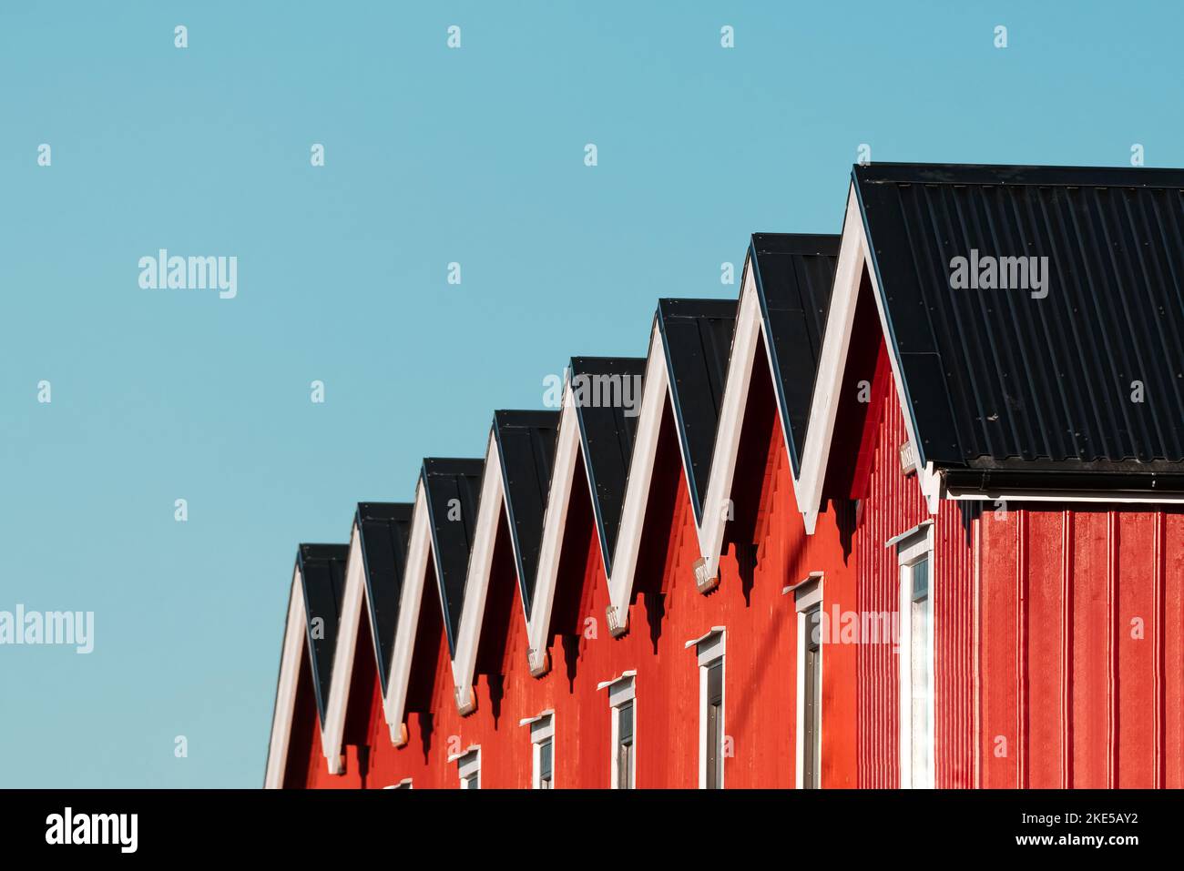 A few houses close to each other Stock Photo - Alamy