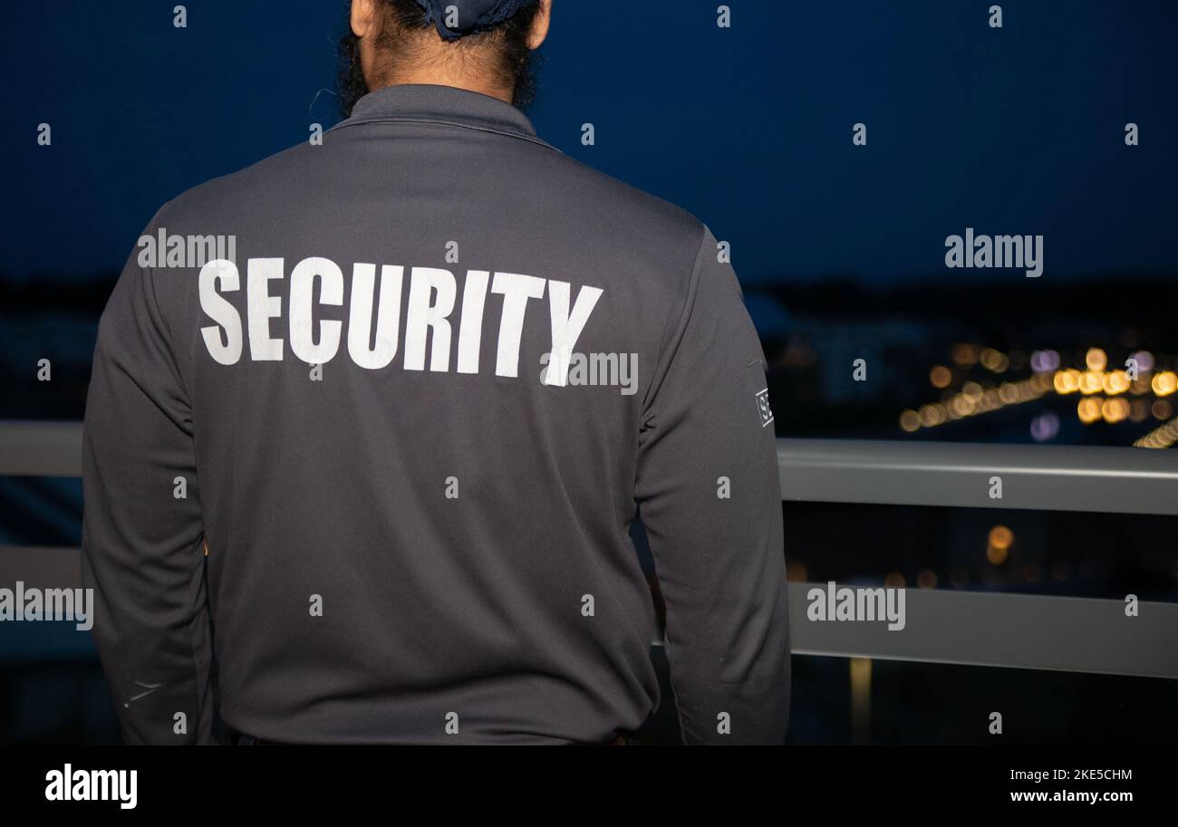 Guard man security watchman hi-res stock photography and images - Alamy