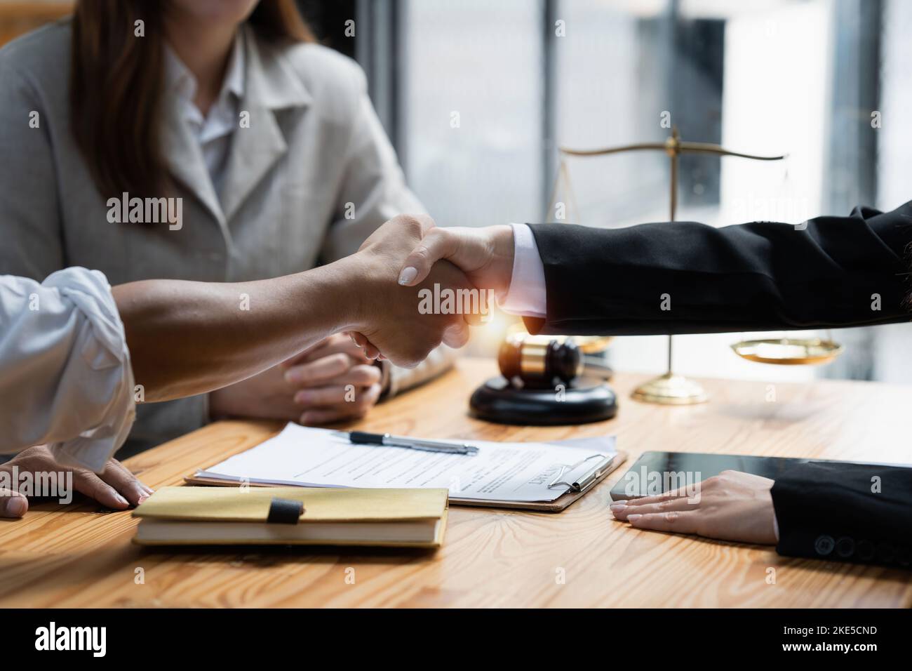 Business partnership meeting concept. Image businessmans handshake. Successful businessmen ...