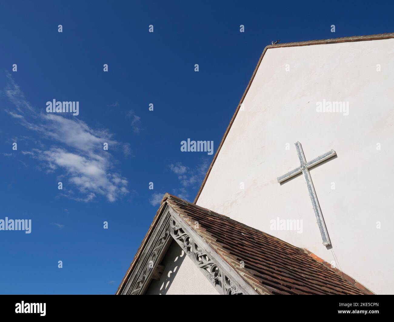 St Hubert's Church, Idsworth, Petersfield, Hampshire, England Stock ...