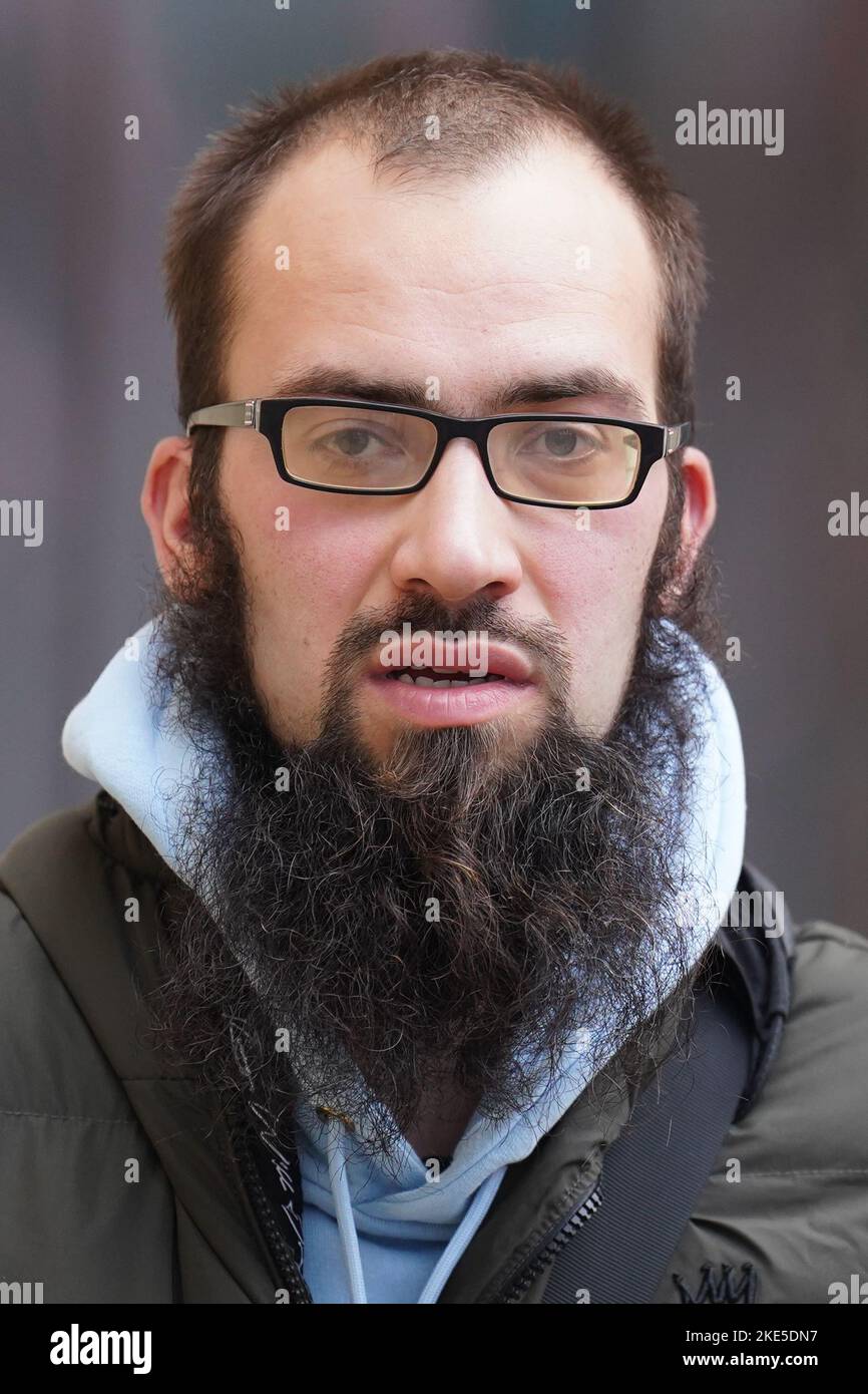 Abdullah Qureshi arrives at Stratford Magistrates' Court, east London ...