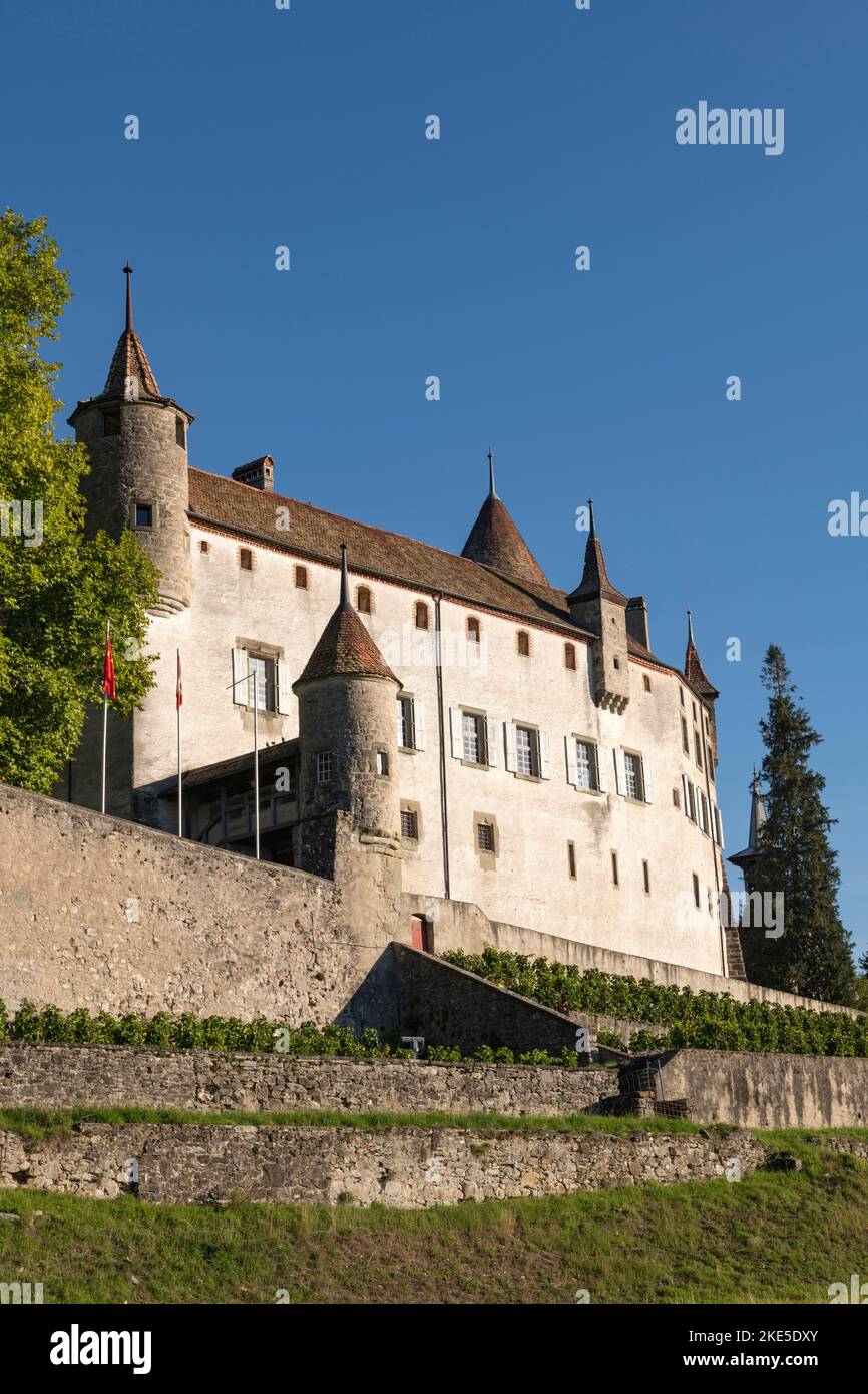 Château d'oron hi-res stock photography and images - Alamy