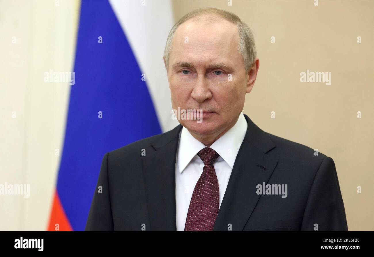 Moscow, Russia. 10th Nov, 2022. Russian President Vladimir Putin ...