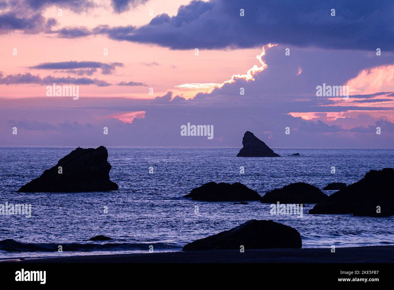 Southern Oregon Coastal Region Stock Photo - Alamy