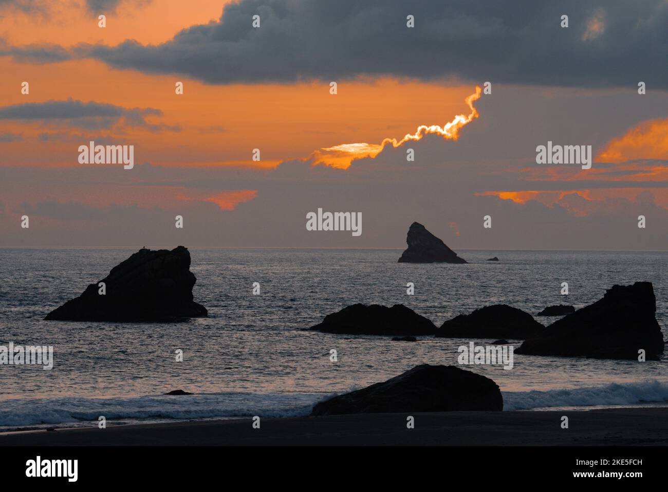 Southern Oregon Coastal Region Stock Photo - Alamy