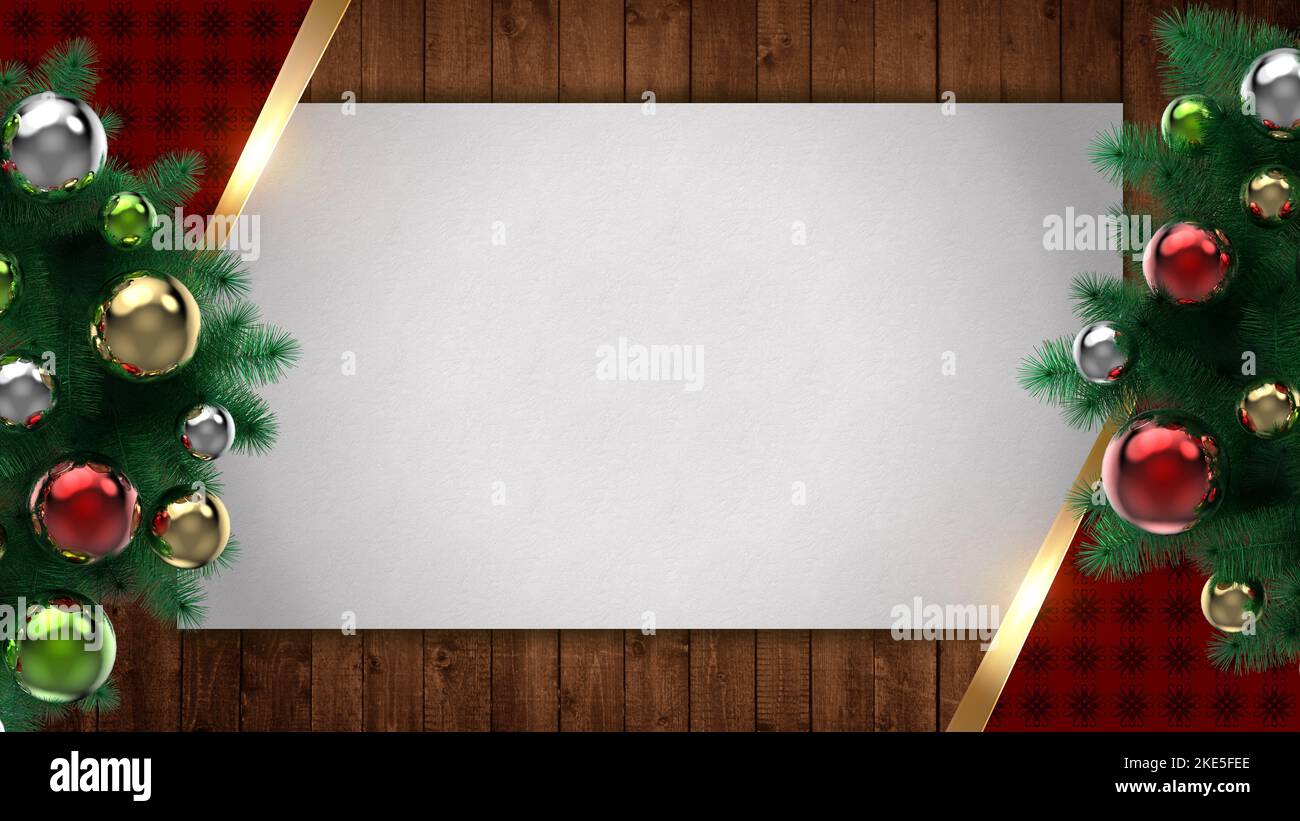 Christmas Luxury Background Presentation Slide Frame Layout Template ...