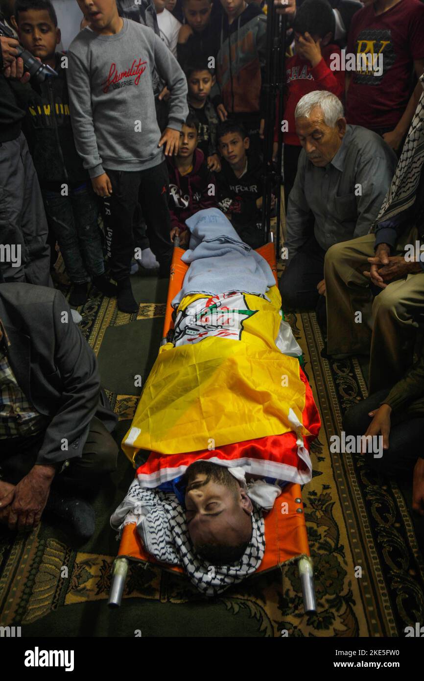 Jenin, Palestine. 10th Nov, 2022. (Editors note image depicts death ...