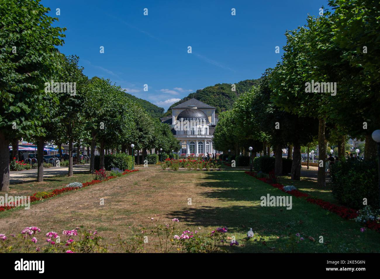 Bad Ems, Germany 24 July 2022, The spa park and casino in Bad Ems Stock ...