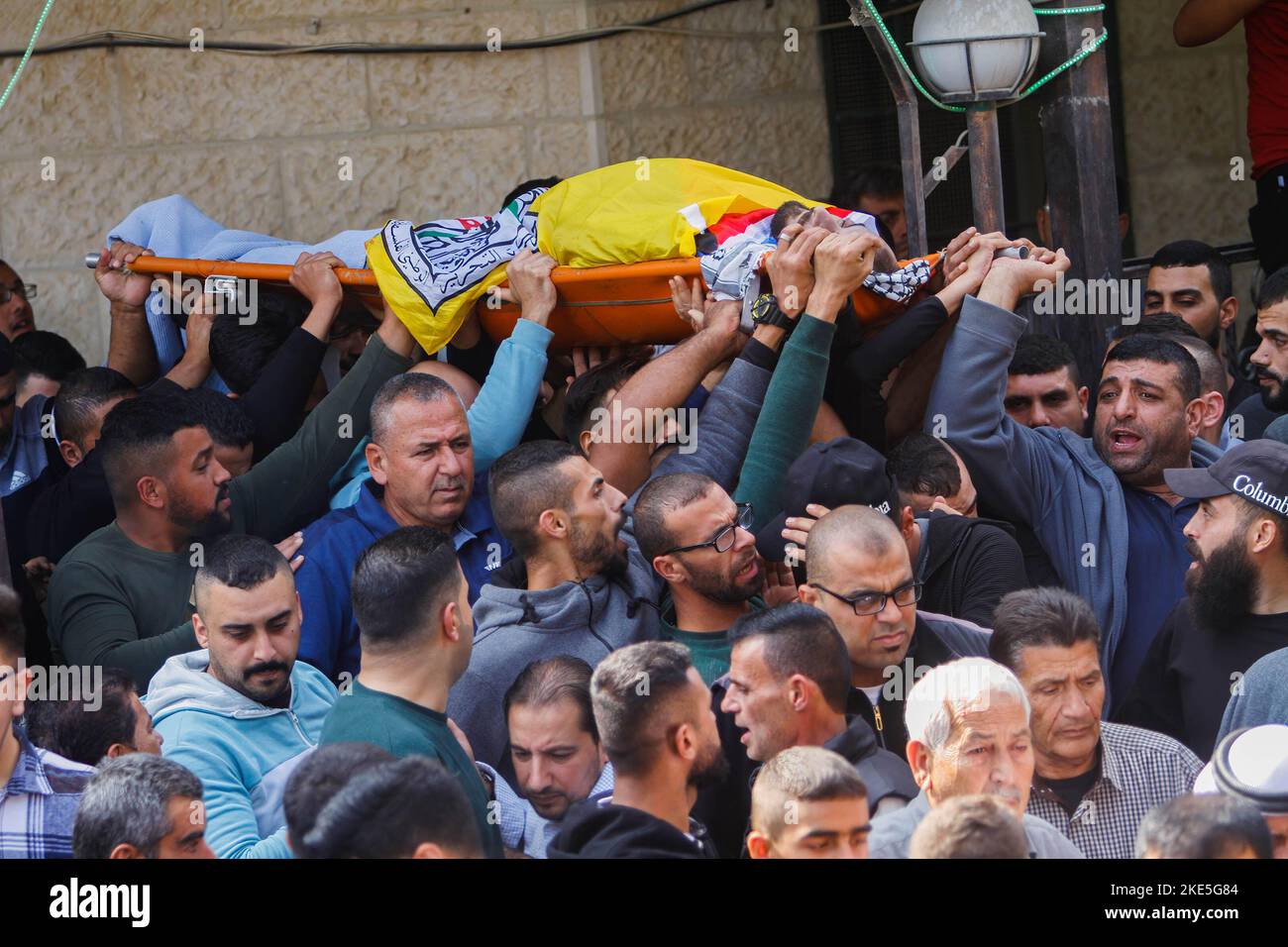Jenin, Palestine - 10 Nov 2022, (Editors note image depicts death ...