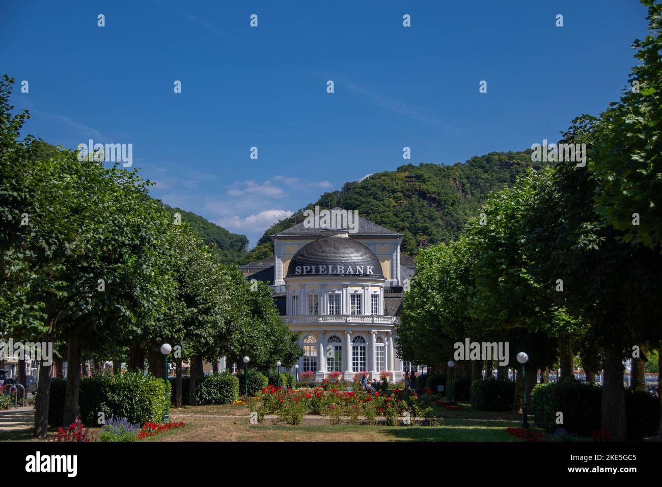 Bad Ems, Germany 24 July 2022, The spa park and casino in Bad Ems Stock ...