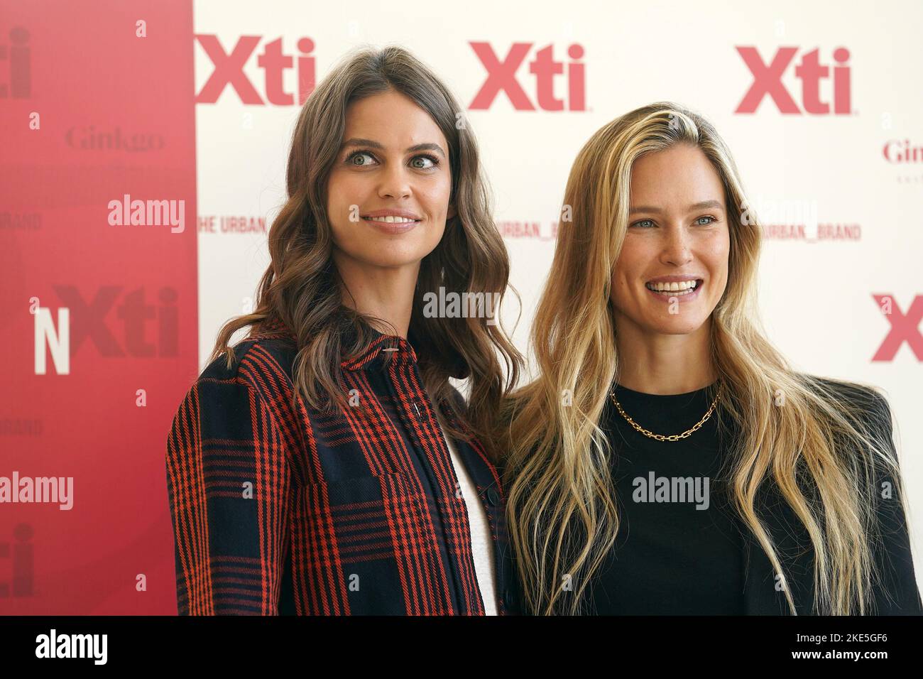 Model Lauren Auerbach (l) Refresh Ambassador and Model Bar Refaeli Xti ...