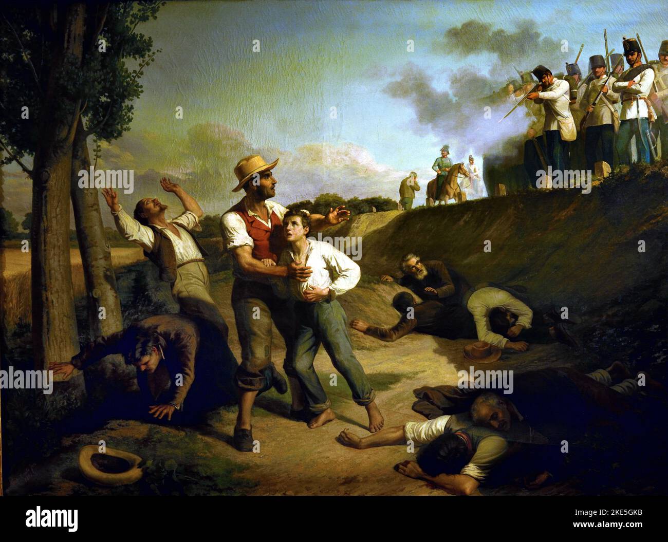The massacre of the cignoli family hi-res stock photography and images ...