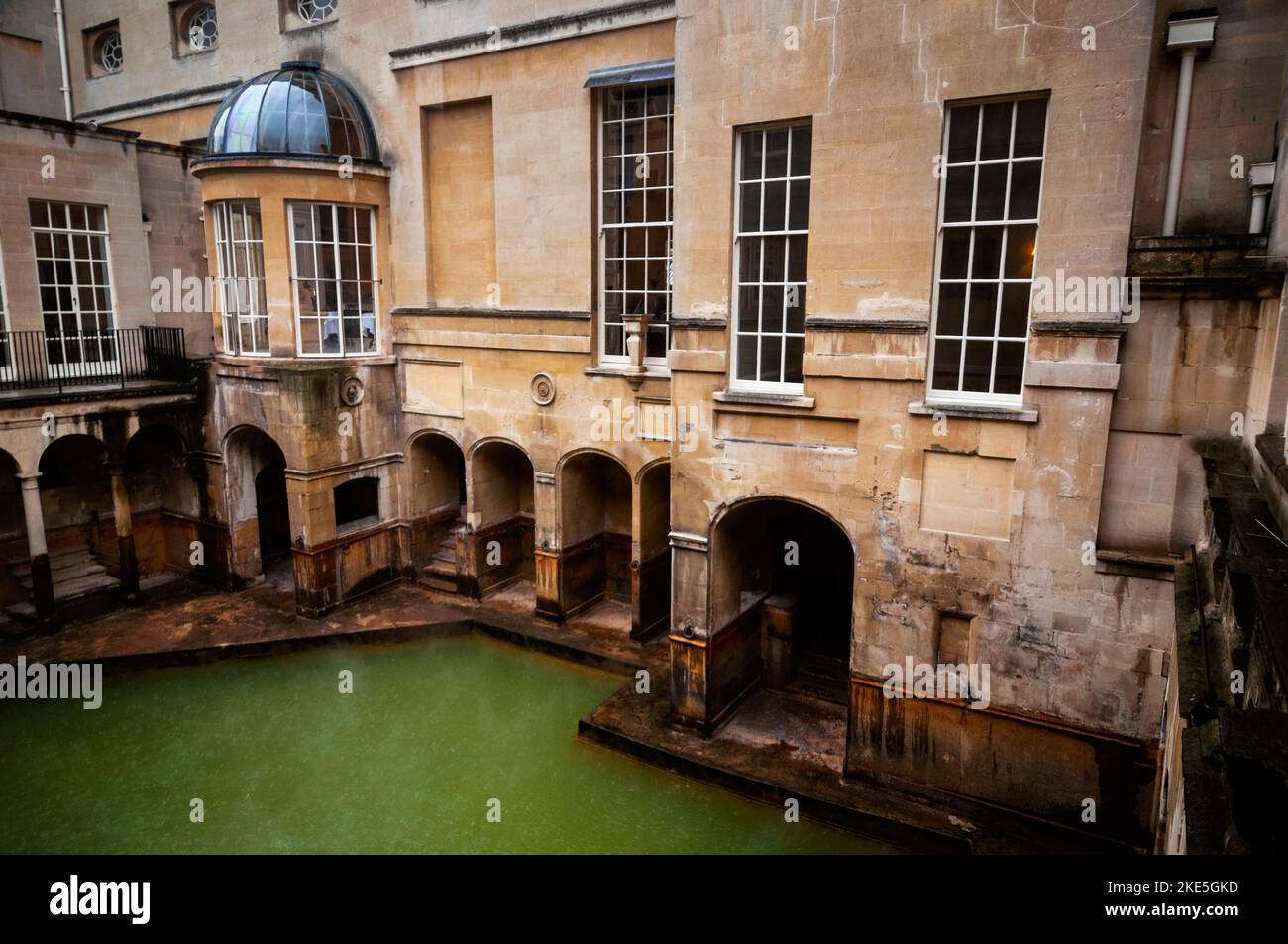 The King's Bath at the The Roman Baths in Bath, England Stock Photo - Alamy