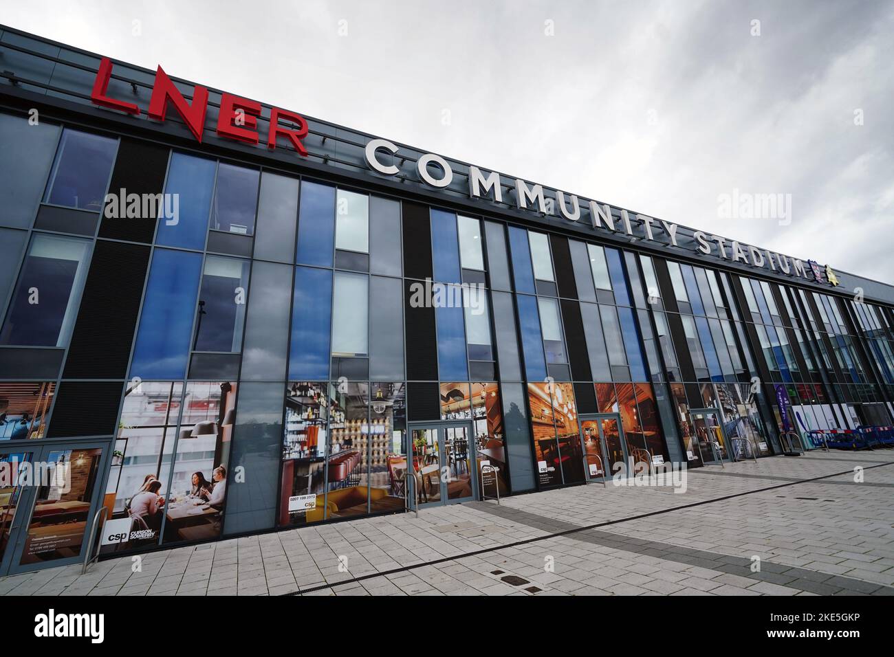 A general view outside ahead of the Women's Rugby League World Cup ...