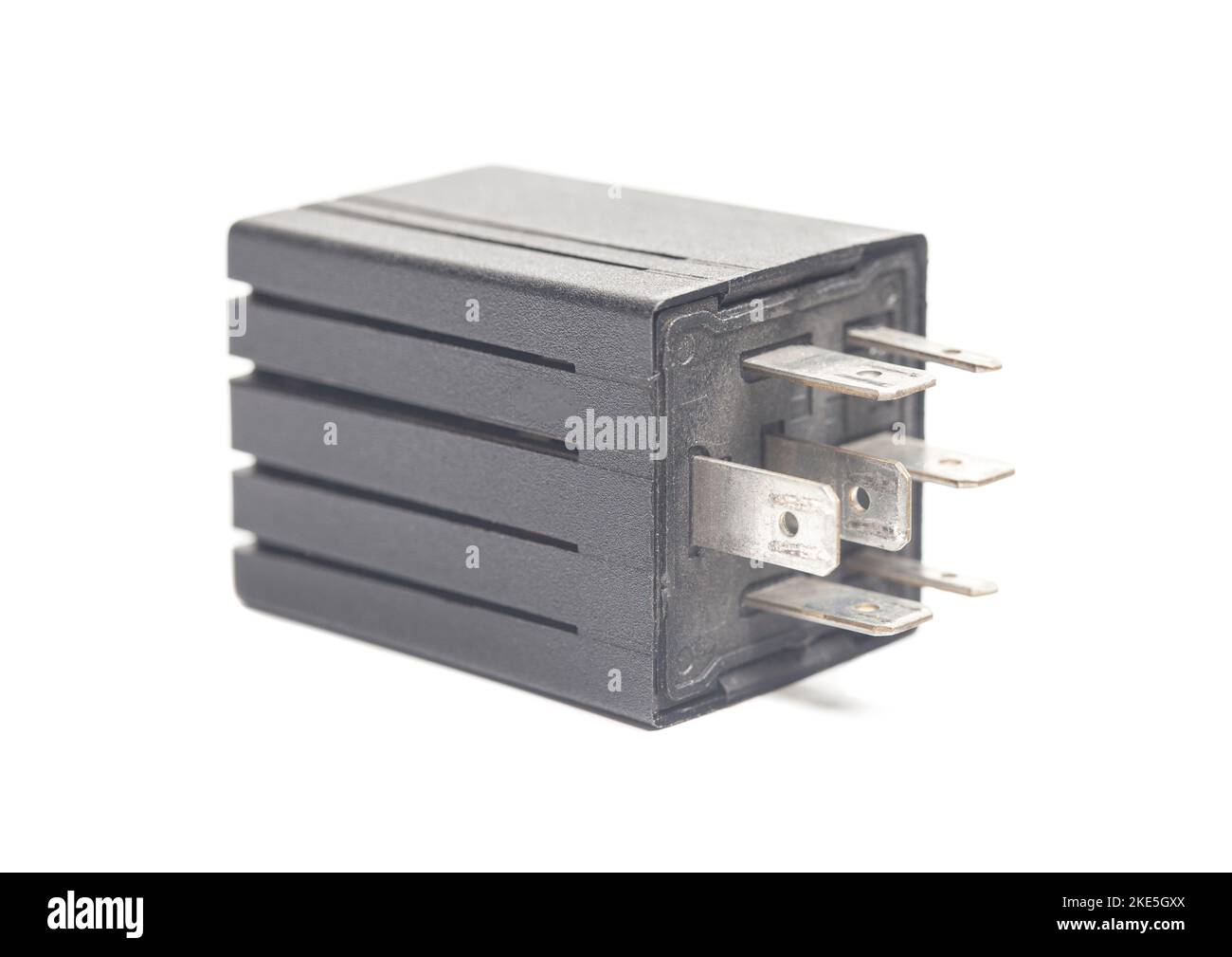 car relay isolated on white background Stock Photo - Alamy