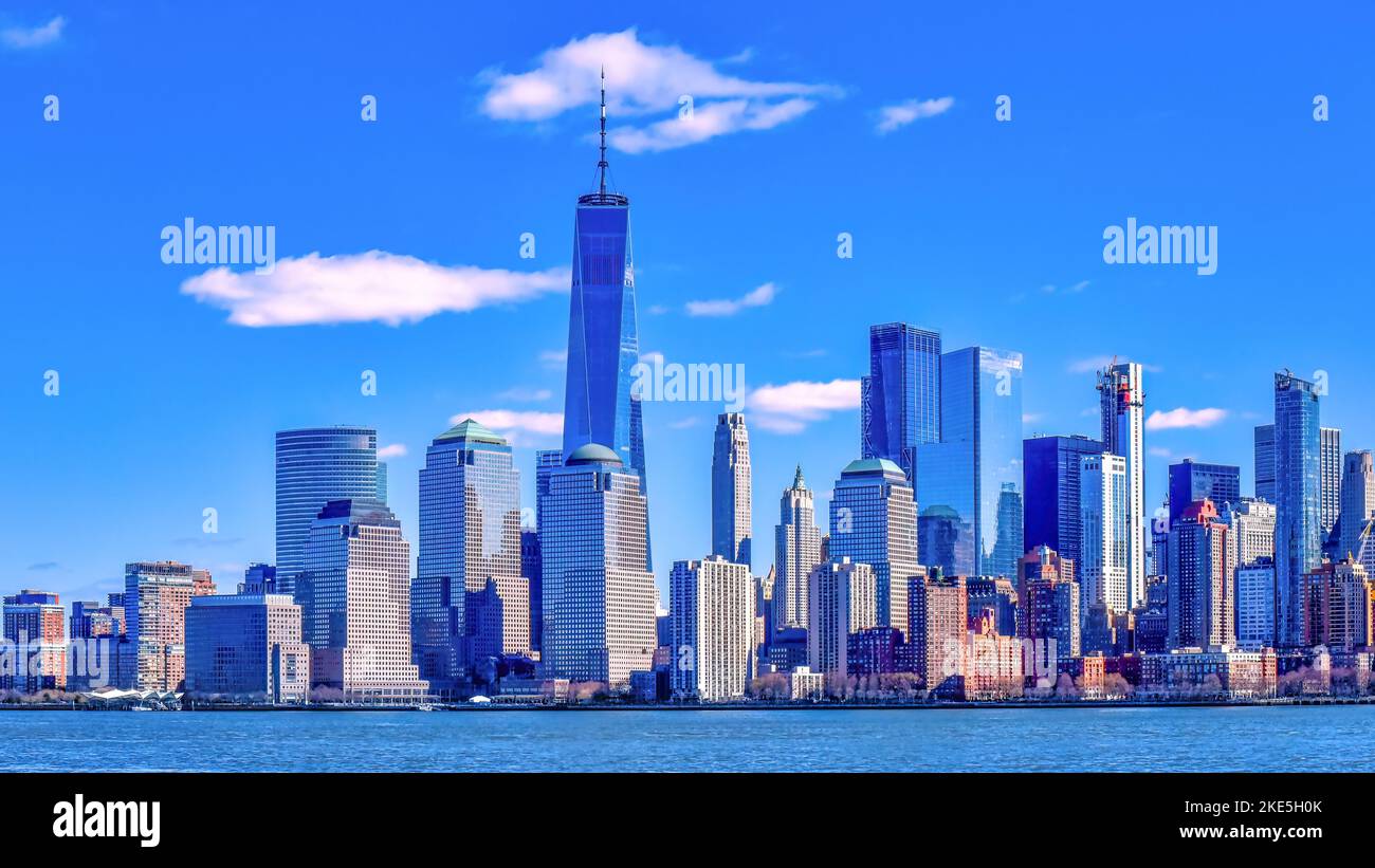 New York City, Urban Skyline and Cityscape, USA Stock Photo - Alamy