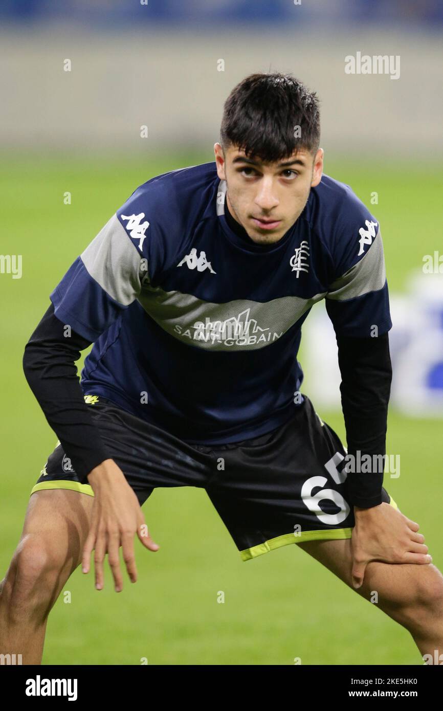Empoli's Italian defender Fabiano Parisi looks during the Serie A ...