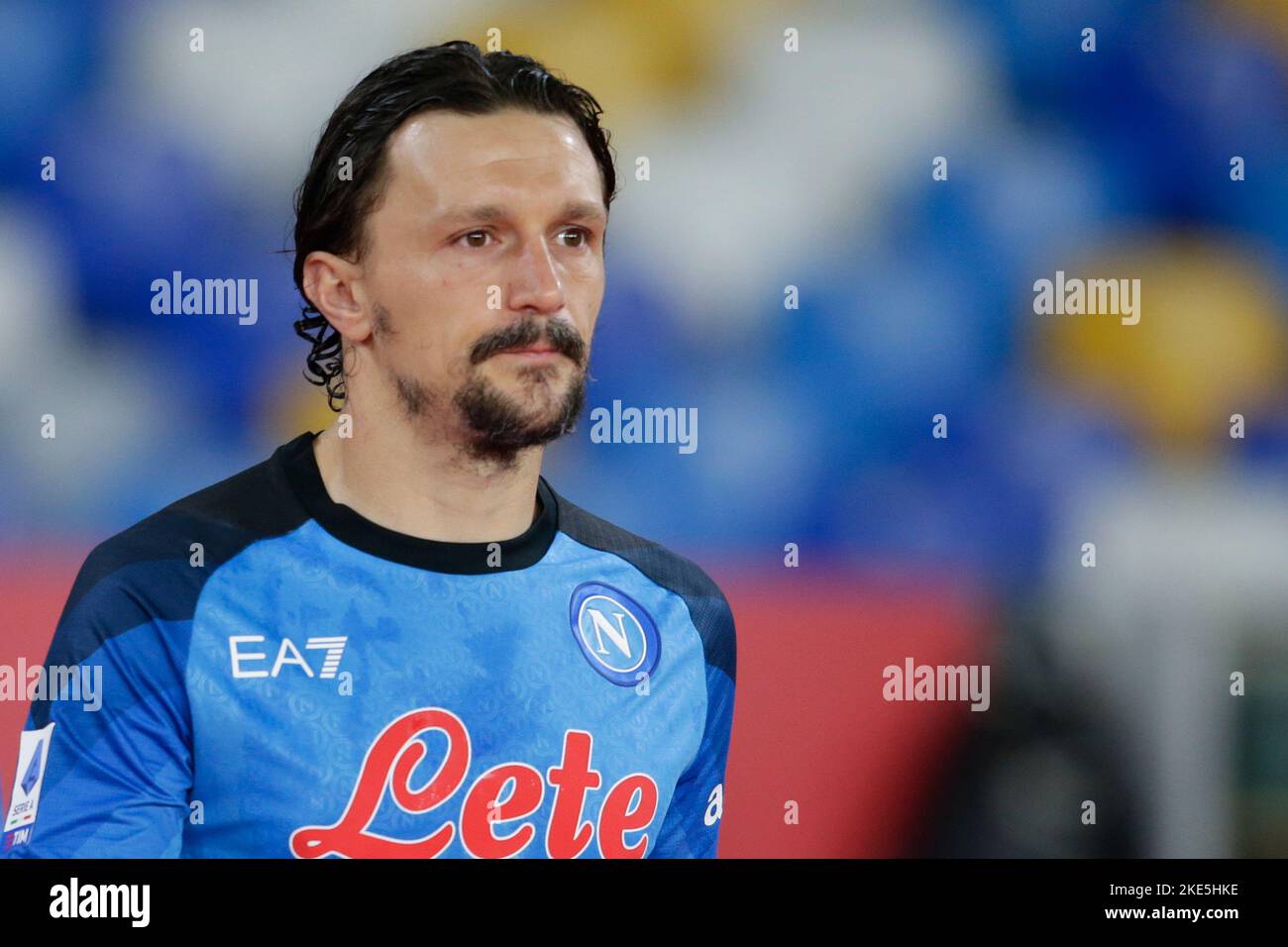 SSC Napoli's Portuguese defender Mario Rui looks during the Serie A ...