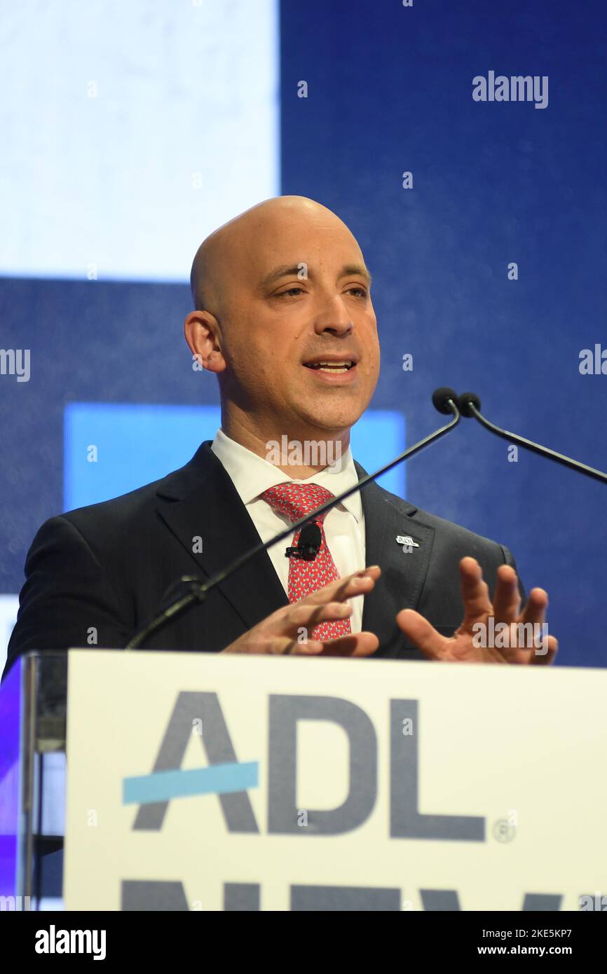 Jonathan Greenblatt attends Never Is Now - 2022 Anti-Defamation League ...