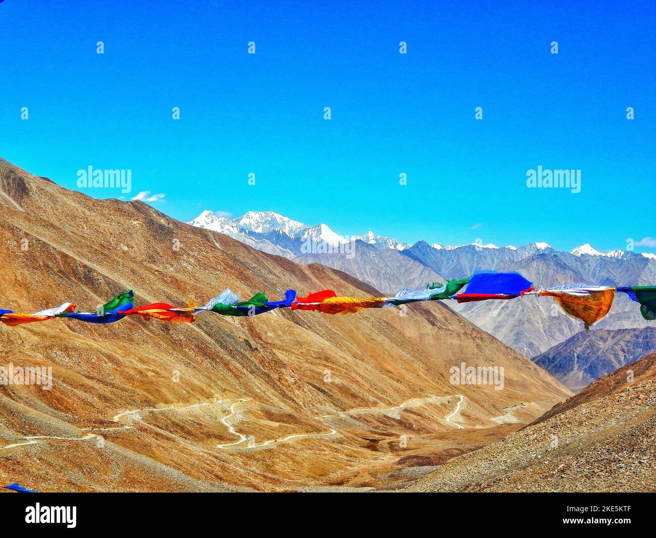 Khardung La or Khardung Pass is a mountain pass in the Leh district of ...