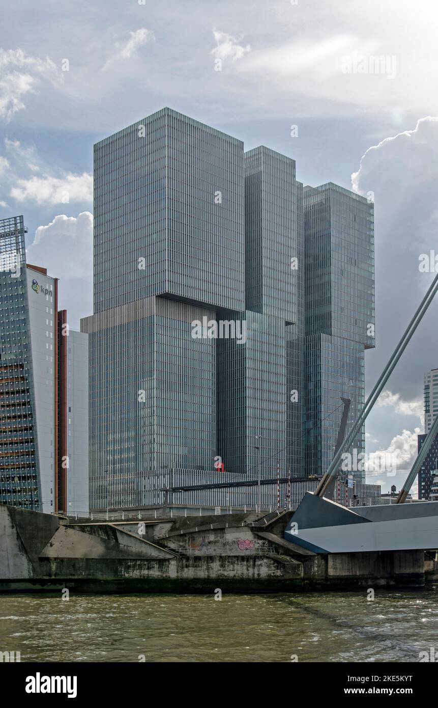 Rotterdam, The Netherlands, September 29, 2022: view from Noordereiland ...