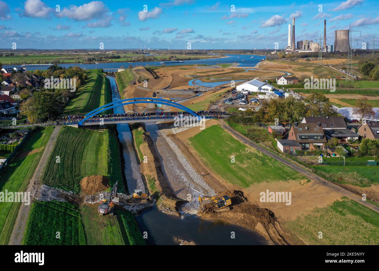 Dinslaken, Voerde, North Rhine-Westphalia, Germany - Inauguration of ...