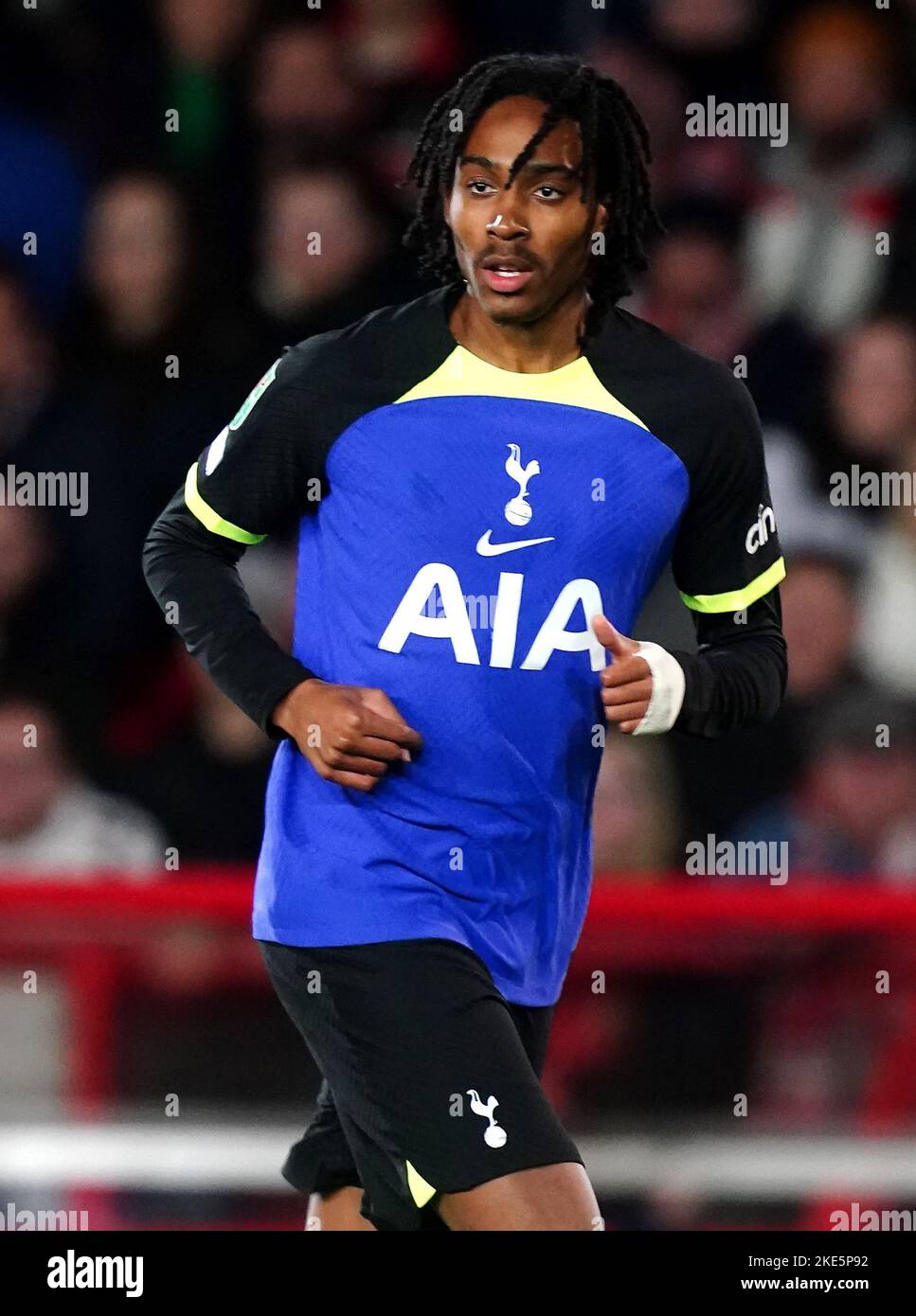 Tottenham Hotspur's Djed Spence during the Carabao Cup third round ...