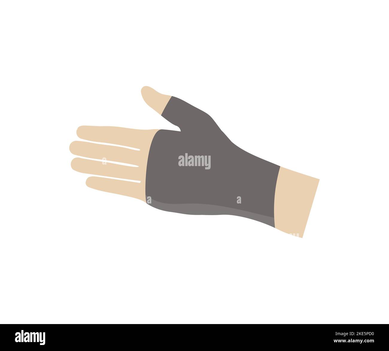 Hand injury. Hand bandaging. Health problems, medicine, treatment ...