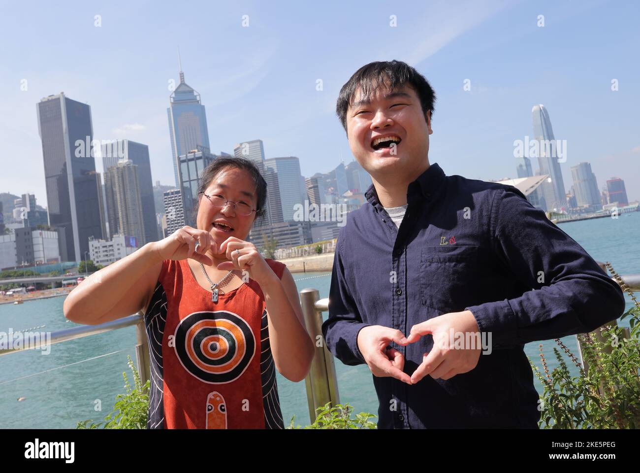 Interview with adoptees (Left) Becky Holdaway & Luke Franz at Royal ...