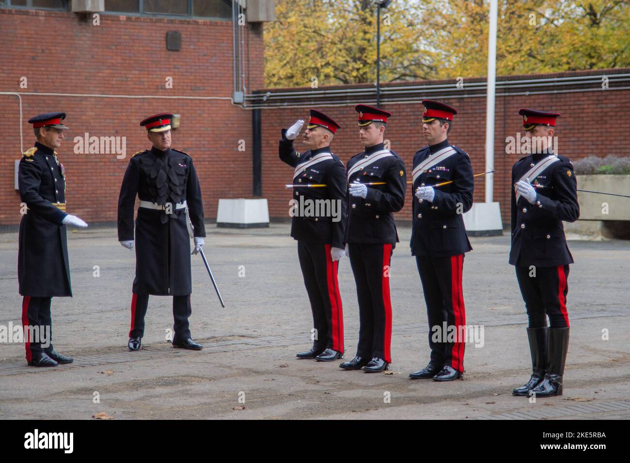 London, UK. 10th Nov, 2022. Kit Ride and Passing Out Parade for ...