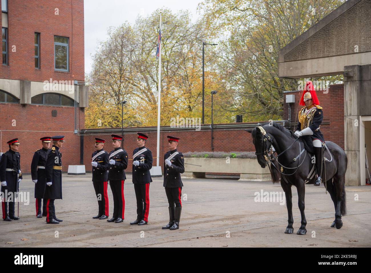 London, UK. 10th Nov, 2022. Kit Ride and Passing Out Parade for ...
