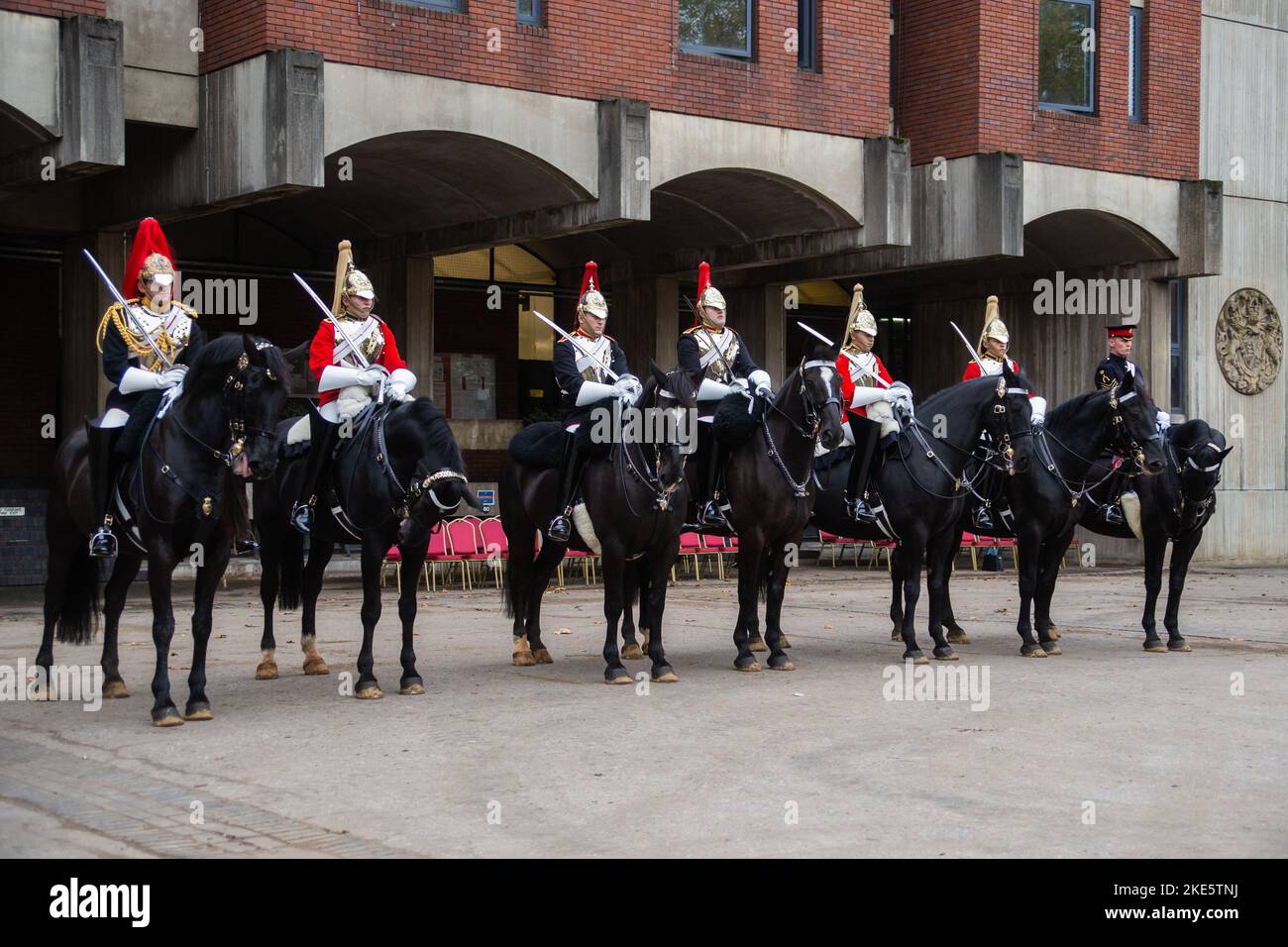 London, UK. 10th Nov, 2022. Kit Ride and Passing Out Parade for ...