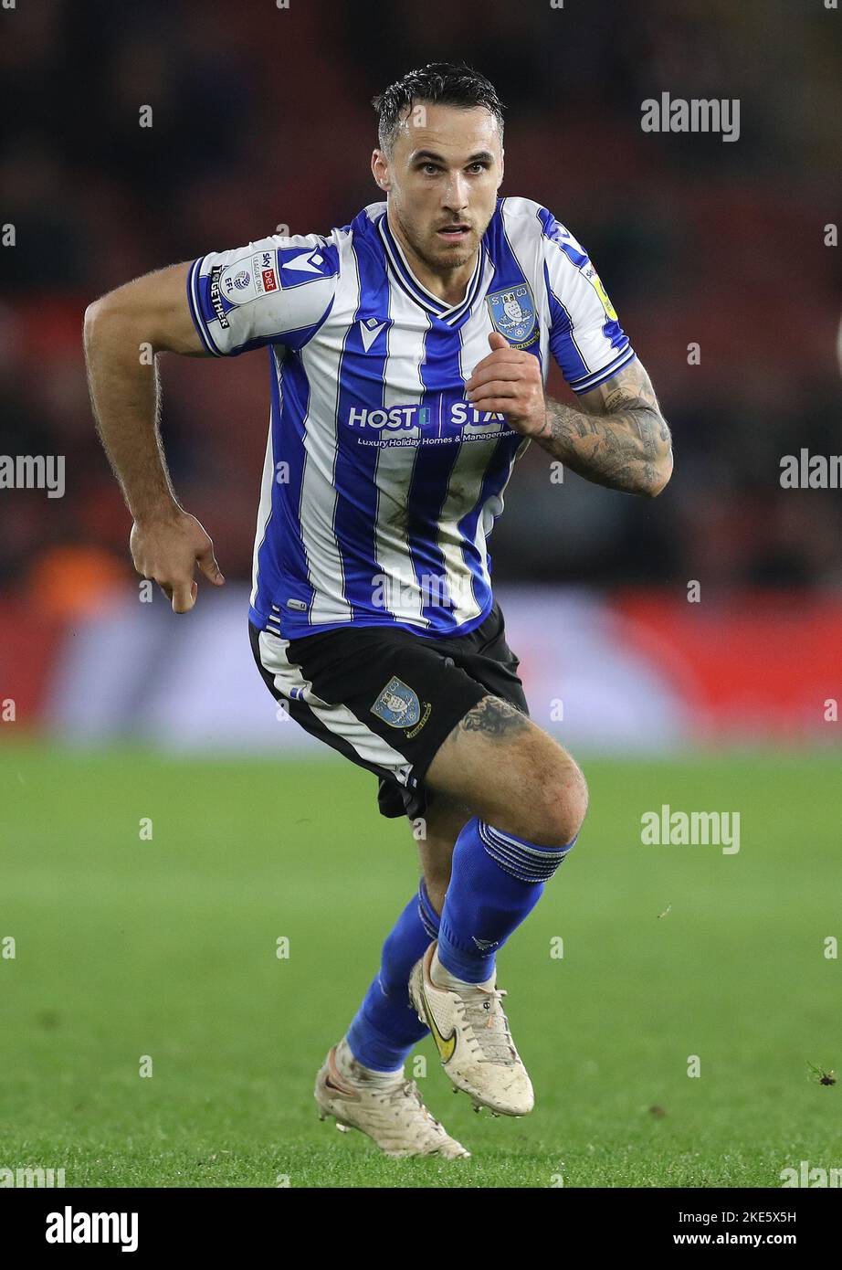 Southampton, England, 9th November 2022. Lee Gregory of Sheffield ...