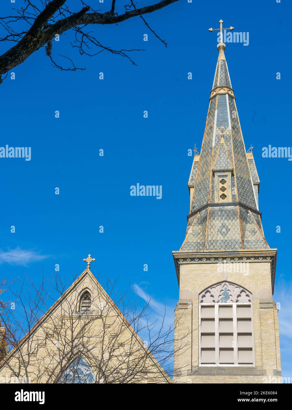St. John's Episcopal Church, Saginaw, Michigan, is listed on the ...