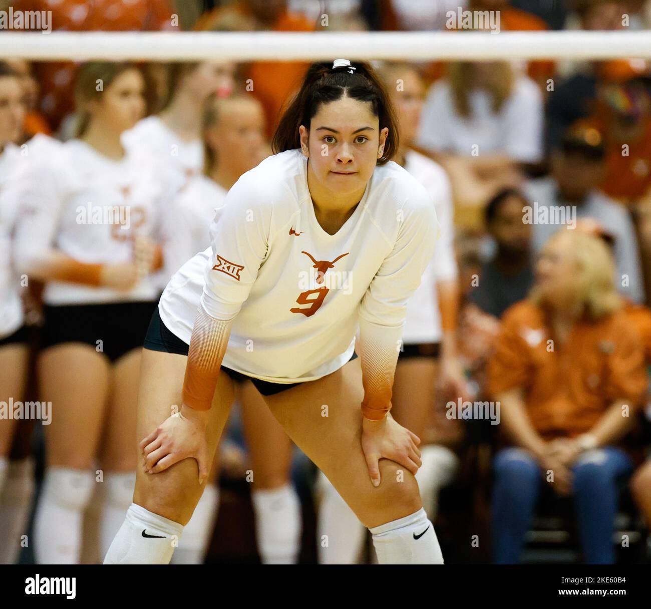 Austin. Texas, 09/11/2022, November 9, 2022: Texas setter SAIGE KA'AHA ...