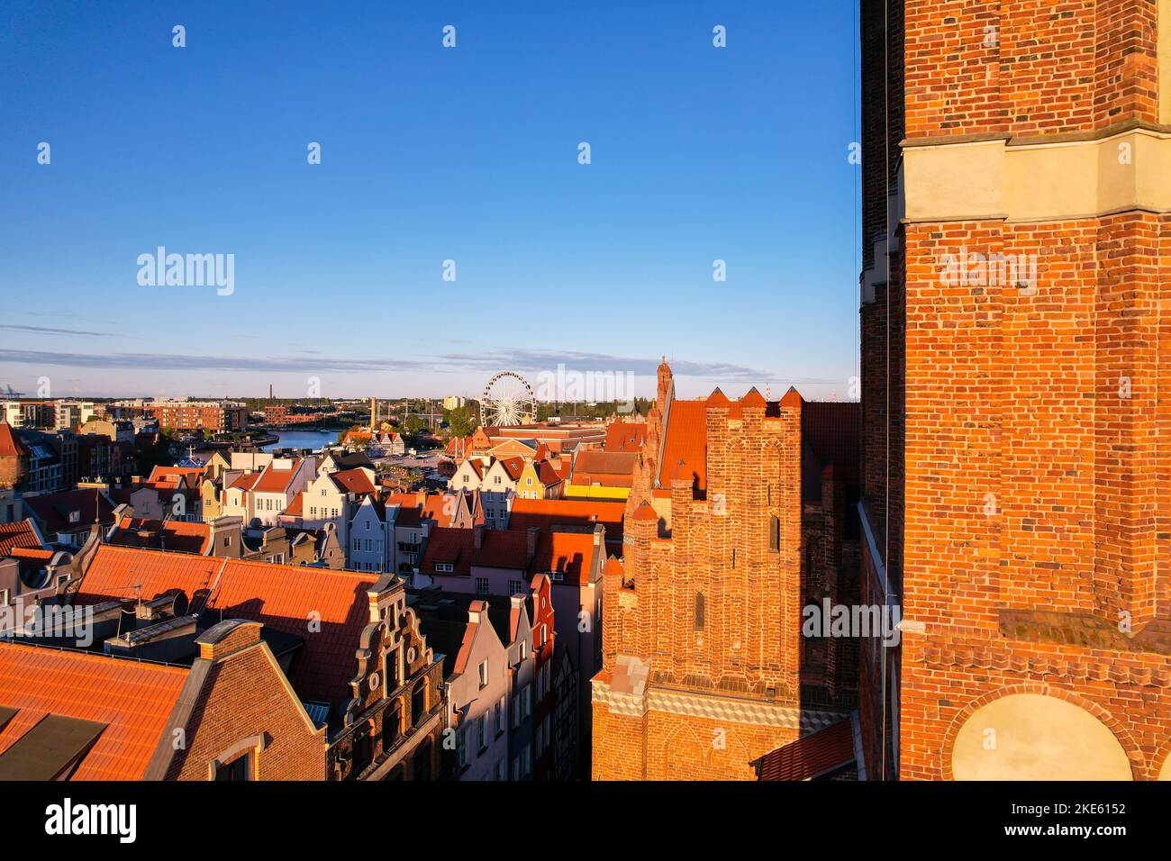 Gdansk poland bird eye view hi-res stock photography and images - Alamy