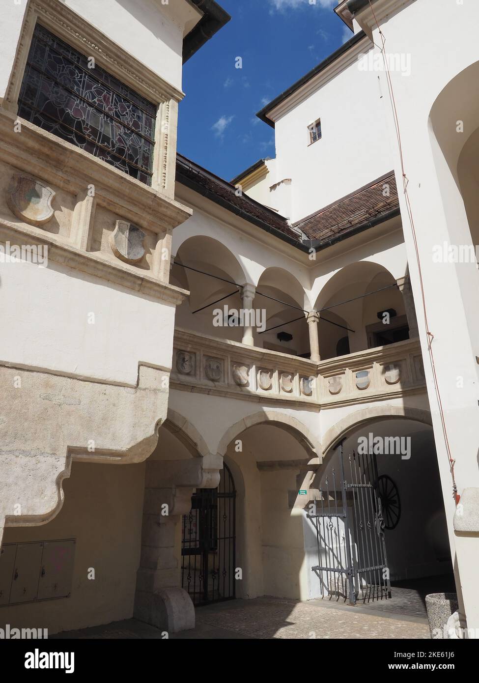 BRNO, CZECH REPUBLIC - CIRCA SEPTEMBER 2022: Stara radnice translation ...